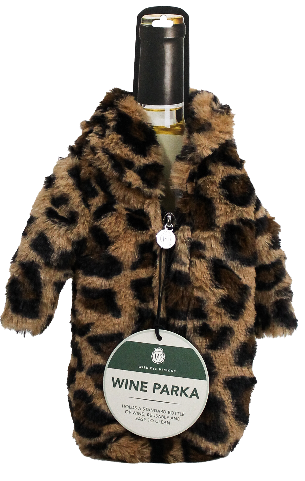 Leopard Coat Wine Parka | Wild Eye Designs
