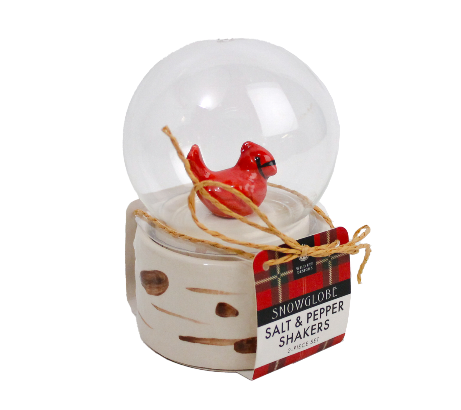 Cardinal Salt & Pepper Shaker | Wild Eye Designs
